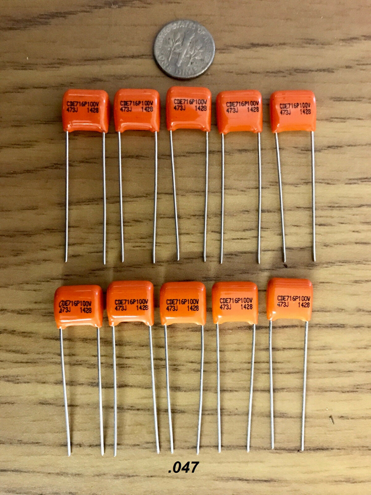 Sprague Orange Drop Capacitor .047, Pack of 10 – Starr Guitar Systems