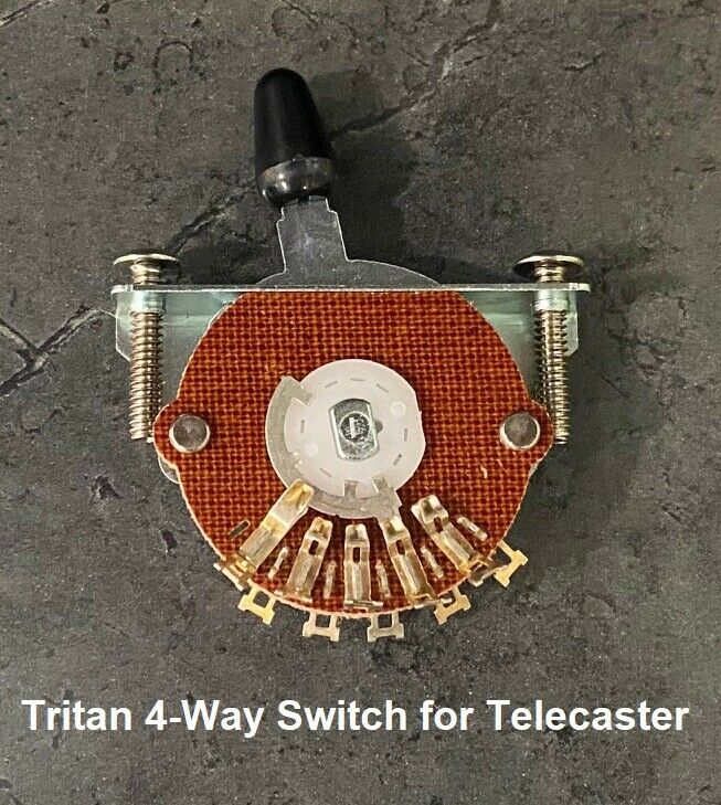 Tritan Telecaster 4-Way Pickup Selector Switch – Starr Guitar Systems